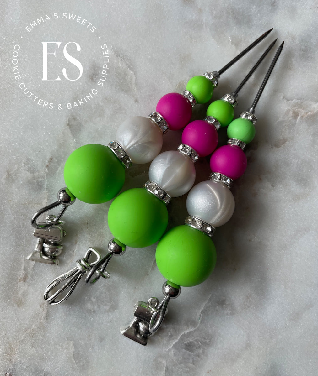 Green and Pink Scribe Tool – Emma's Sweets