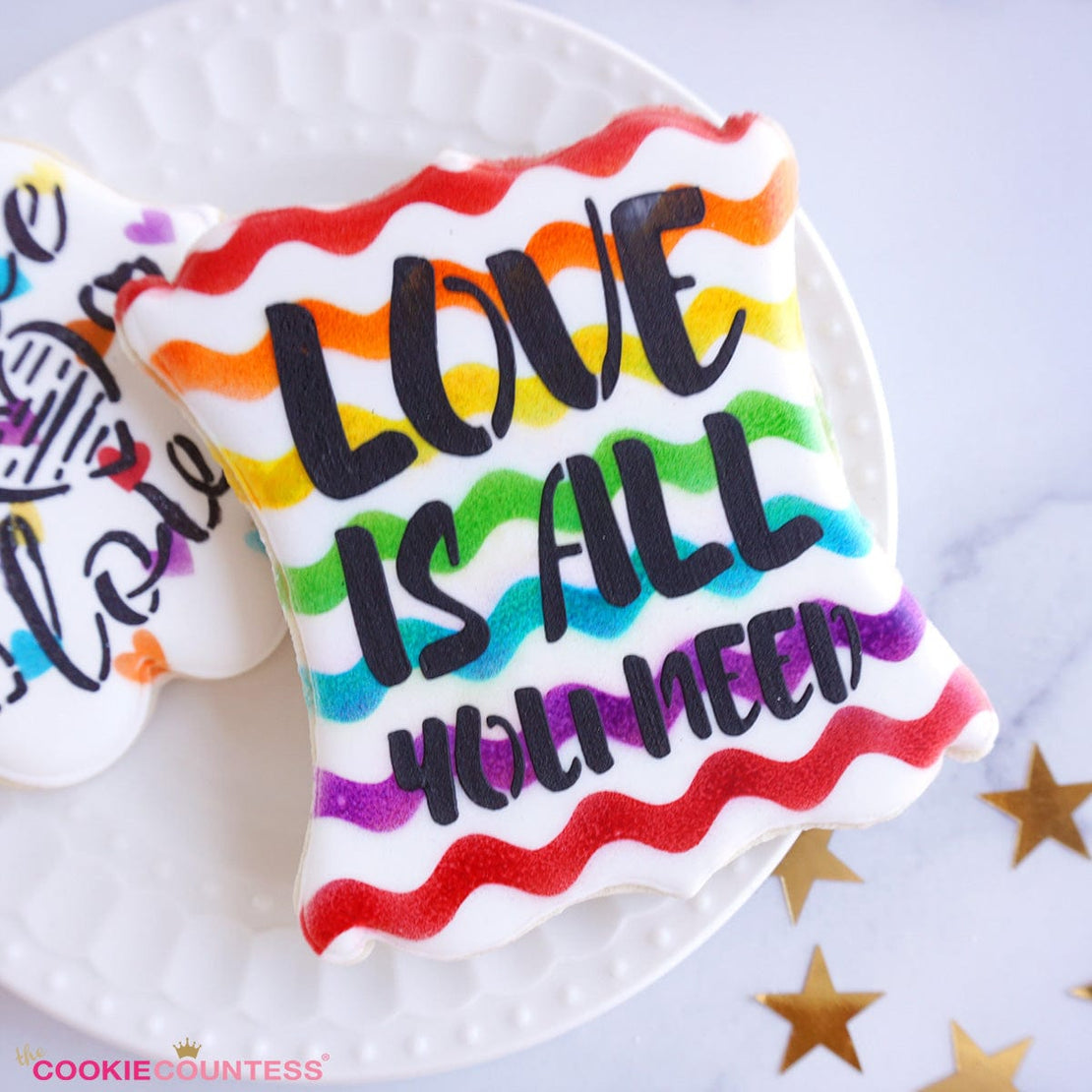 Love is all You Need Stencil – Emma's Sweets