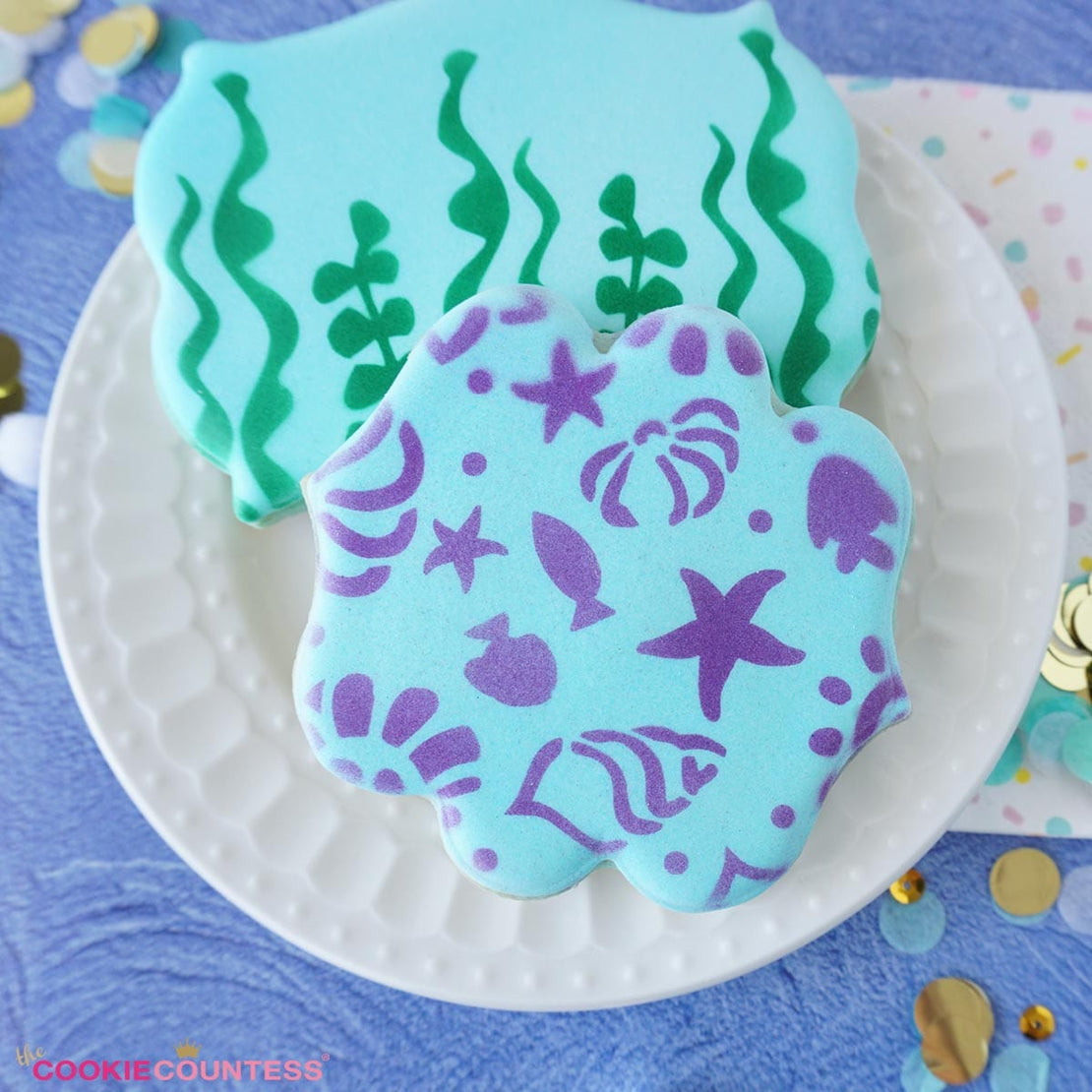 Seaweed Stencil – Emma's Sweets