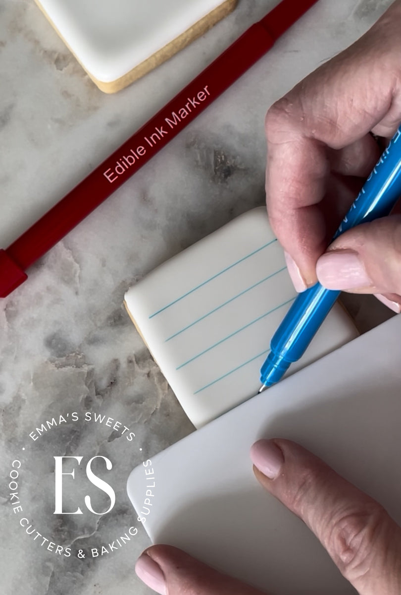 10pc Dual Tipped Edible Food Pens- .7mm and Brush – Emma's Sweets