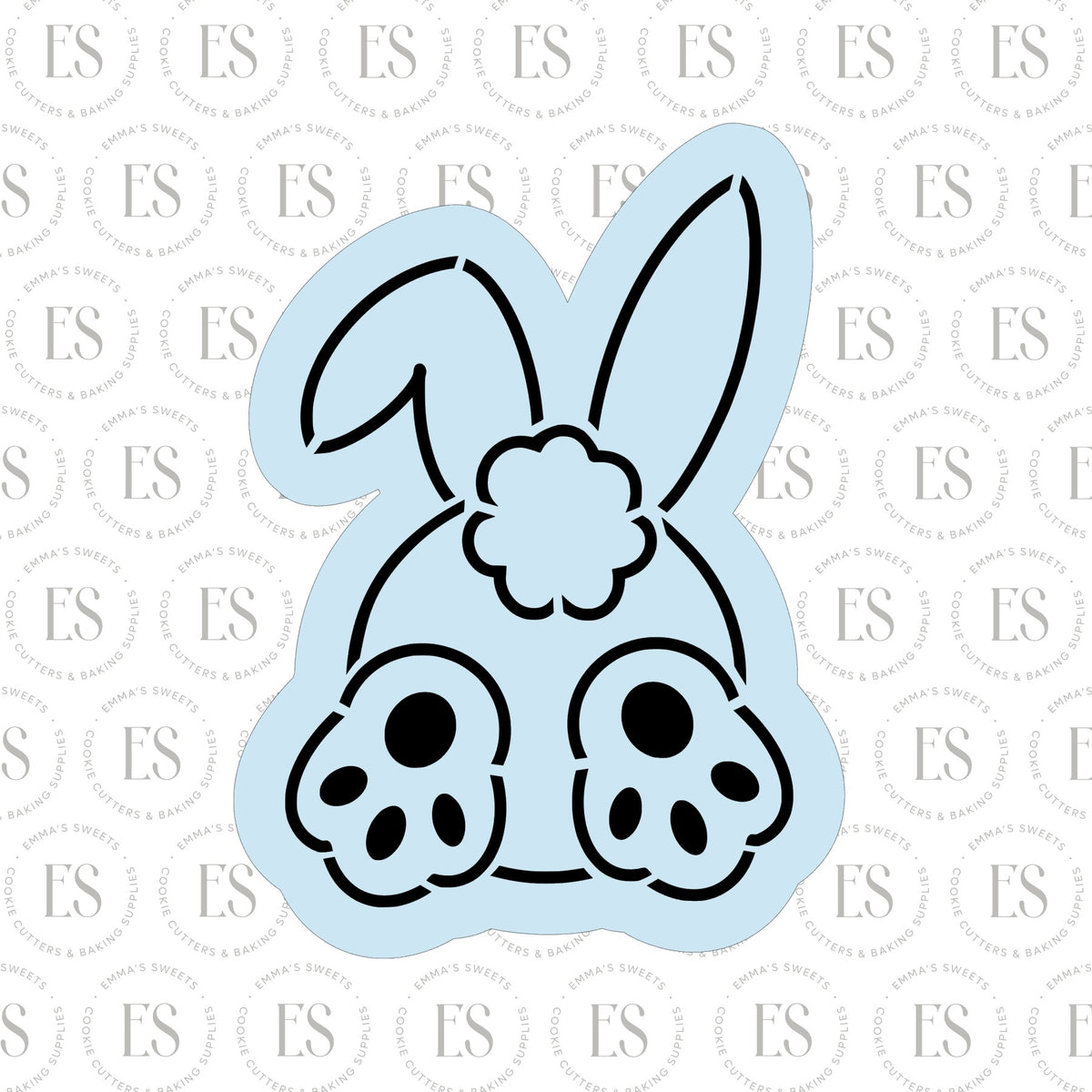 Bunny Bum Cutter (for matching stencil) – Emma's Sweets