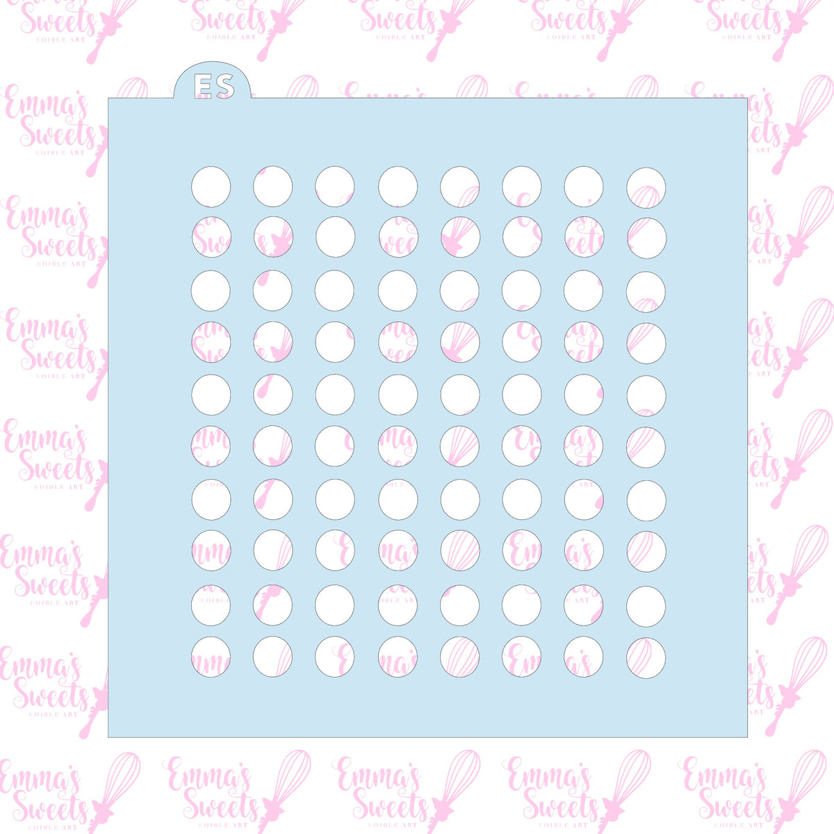 Sprinkle Stencil - CIRCLE – Emma's Sweets
