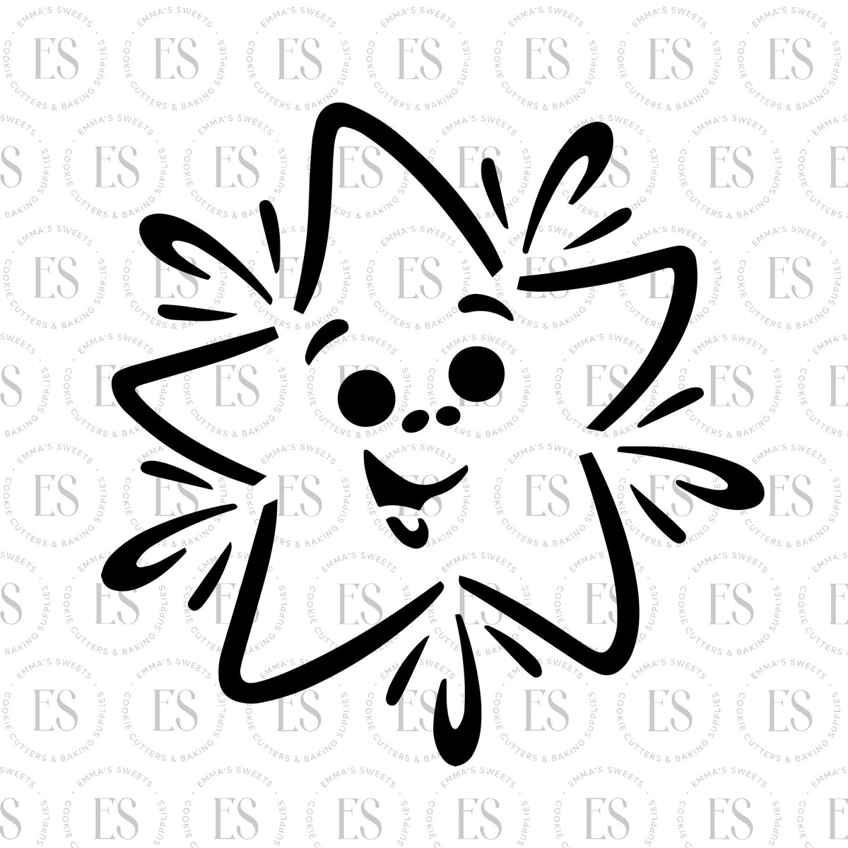 PYO Little Star Stencil – Emma's Sweets