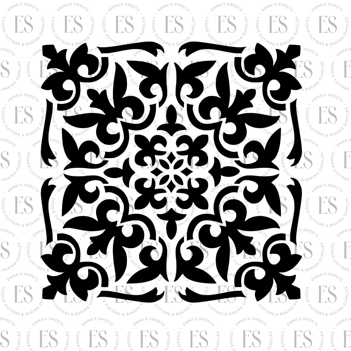 Moroccan Tile 2 Stencil – Emma's Sweets