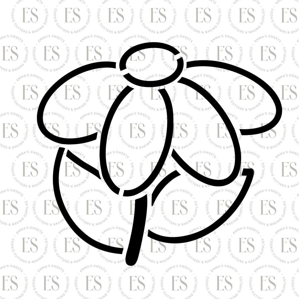 PYO Little Flower Stencil – Emma's Sweets