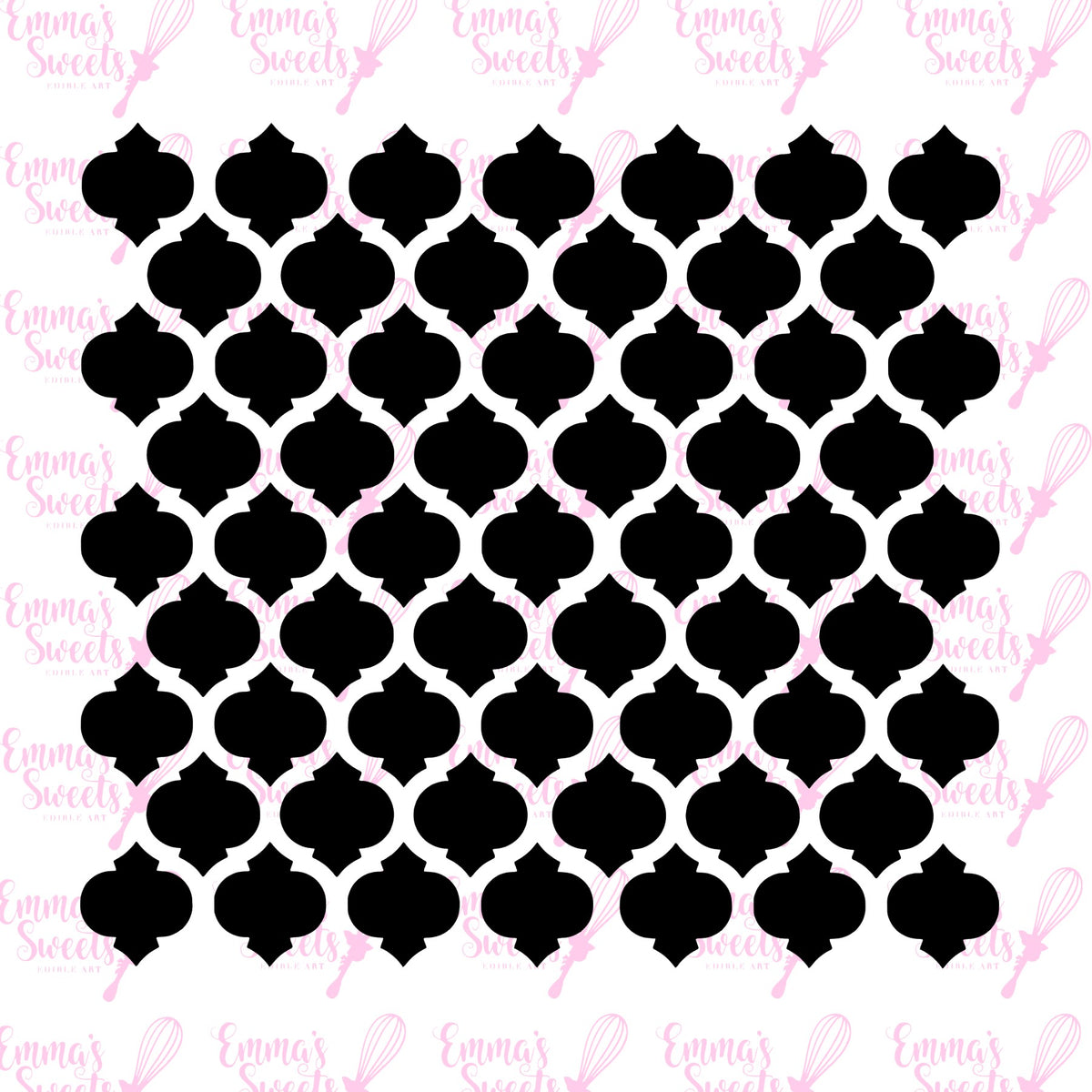 Quatrefoil Large Stencil – Emma's Sweets