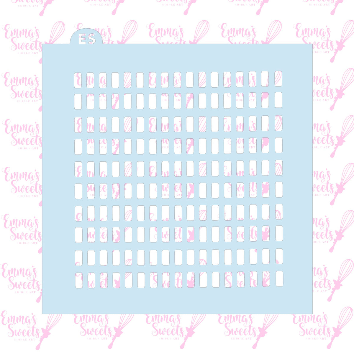 Sprinkle Stencil - RECTANGLE – Emma's Sweets