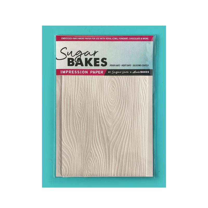 Wood Grain 4"x 6" - Impression Paper – Emma's Sweets