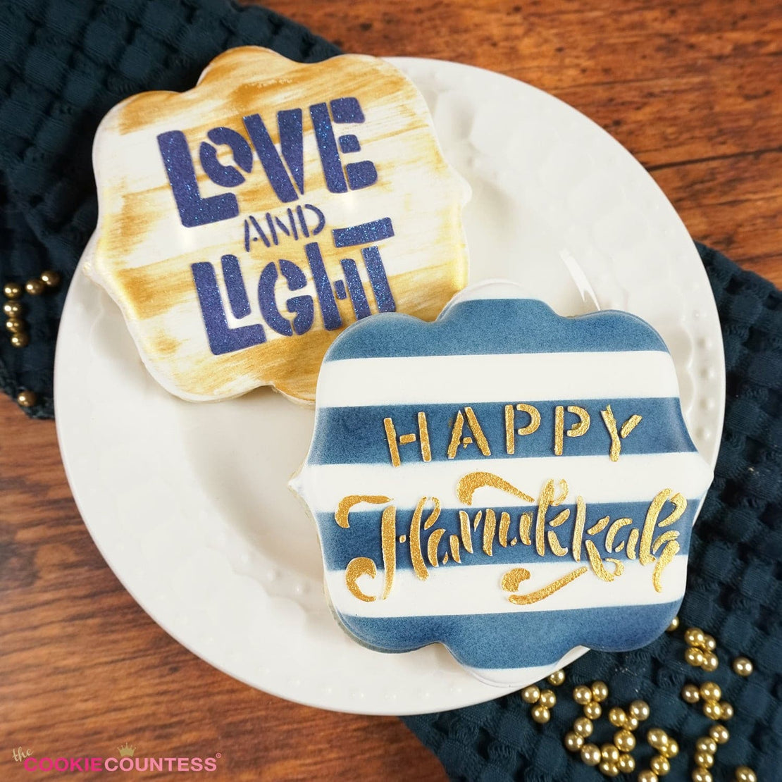 Love and Light Stencil – Emma's Sweets