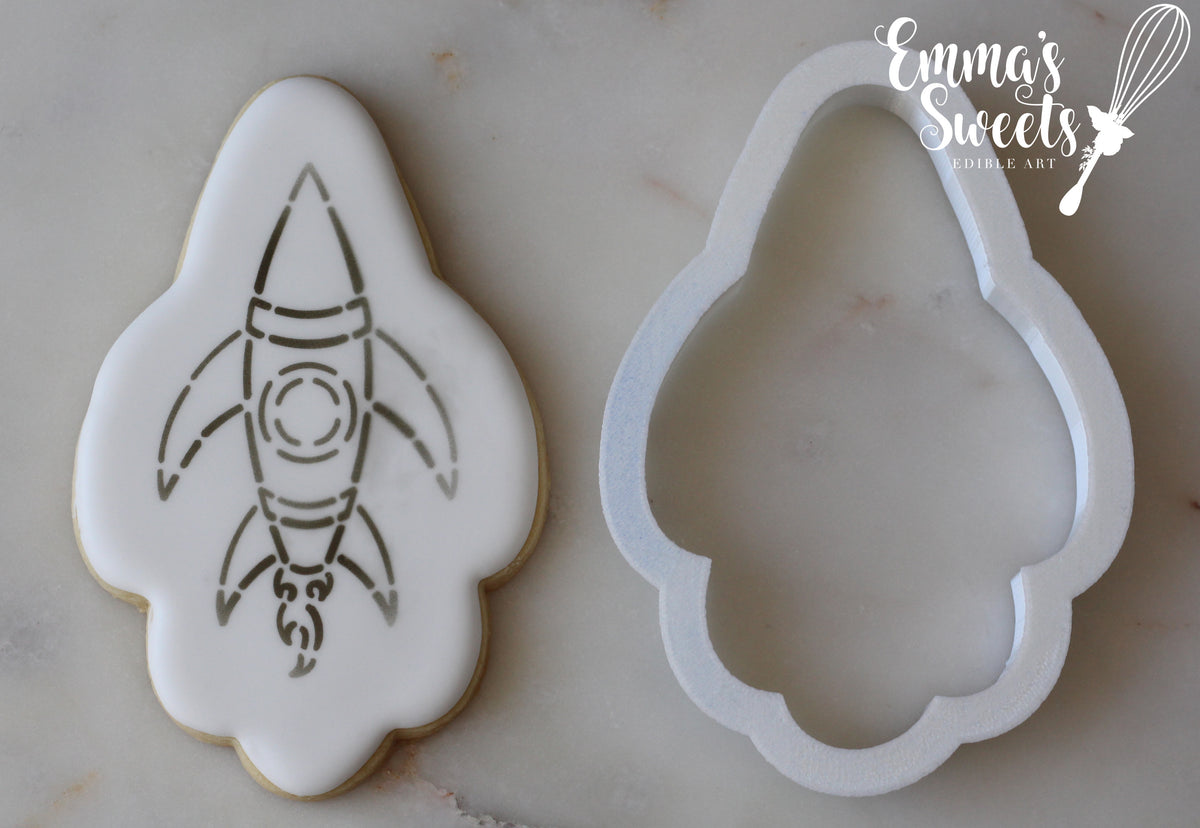 Rocket Ship Stencil Cutter – Emma's Sweets