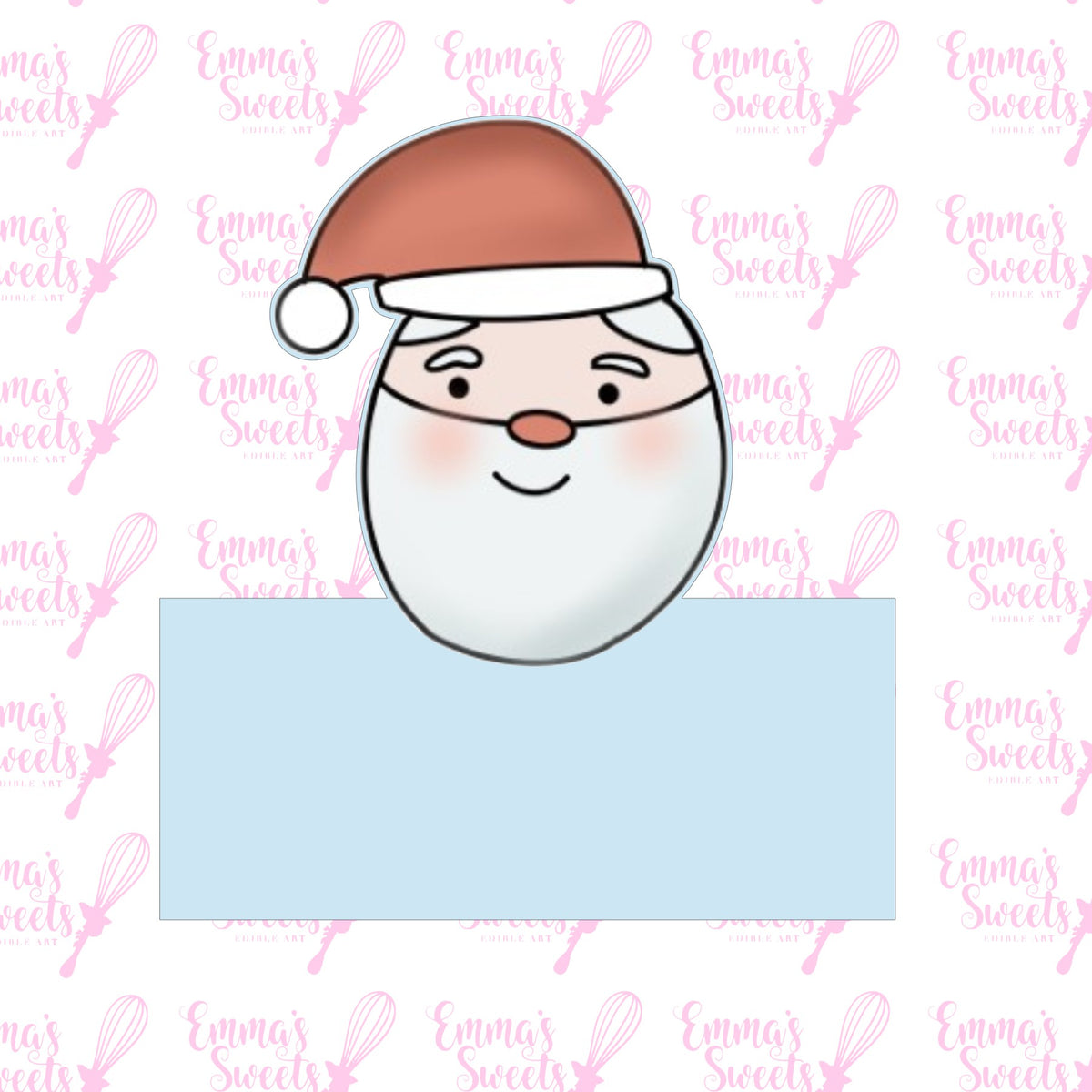 Ugly Santa With Plaque – Emma's Sweets